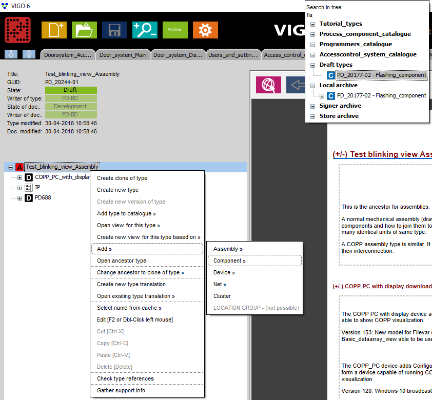 16. HOW TO DISPLAY A BLINKING MESSAGE FOR A VARIABLE • VIGO6